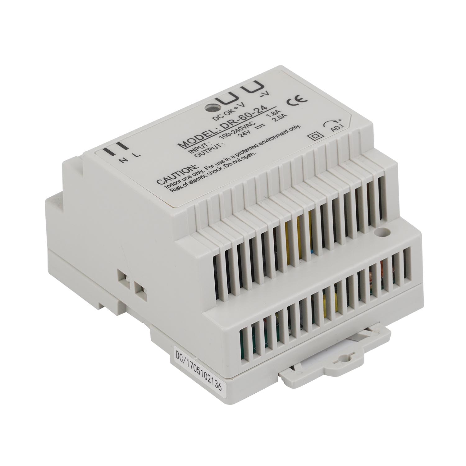 China Power Supply 12V 2.5A 30W Din Rail Type SMPS DR-30-12 ...
